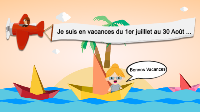 C'est les vacances ! - joli-graphisme
